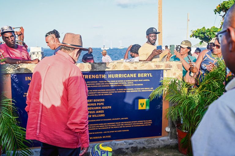 Hurricane Beryl Victims remembered in Southern Grenadines Ceremony ...