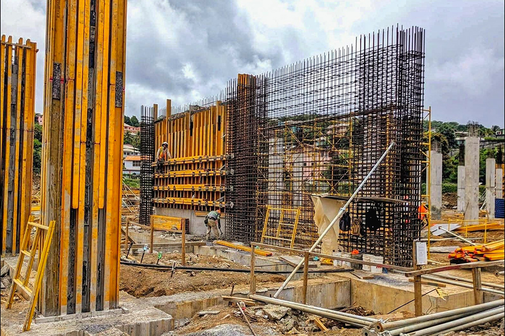 Construction progressing steadily on Acute Hospital Project