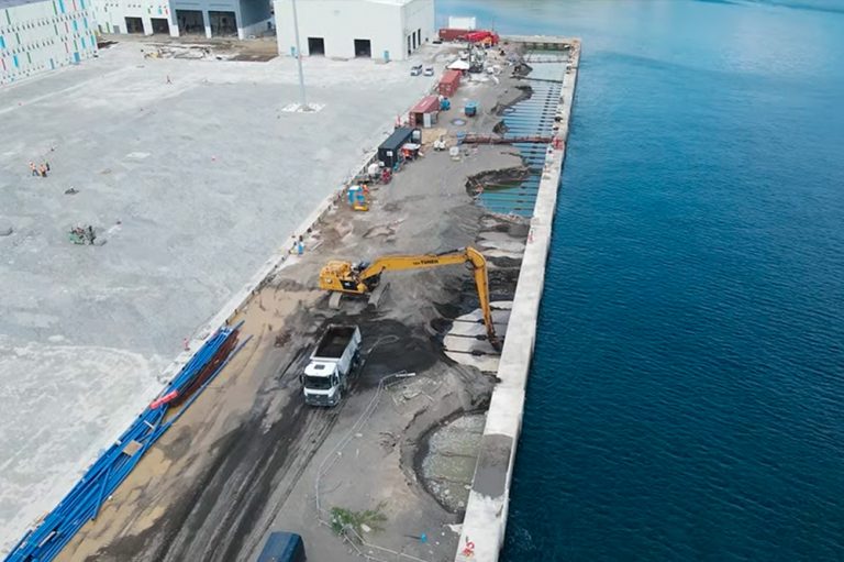 PM Challenges Opposition on Port Project - Searchlight