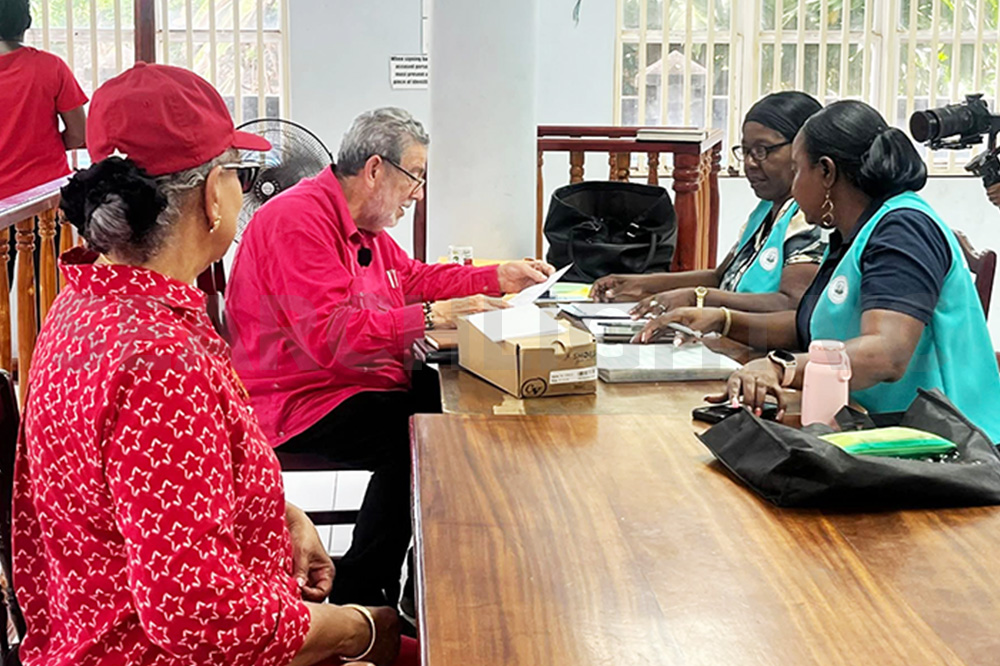 Candidates file nomination papers for November 27 polls - Searchlight