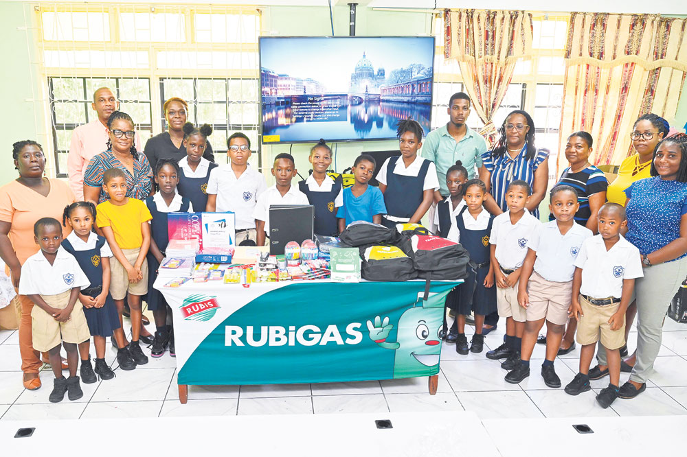 RUBIS makes donation to Marriaqua Government School - Searchlight