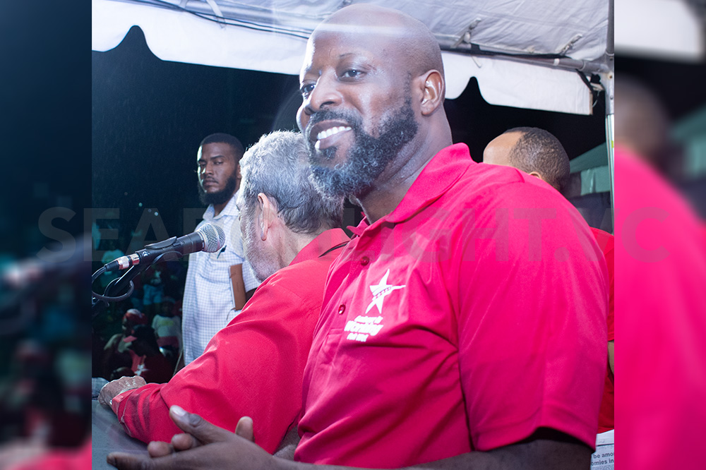 Carlos James, reaffirms his commitment to North Leeward at Rose Hall ...