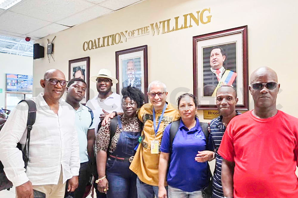 Vincentian delegation at Peace Conference in Venezuela - Searchlight