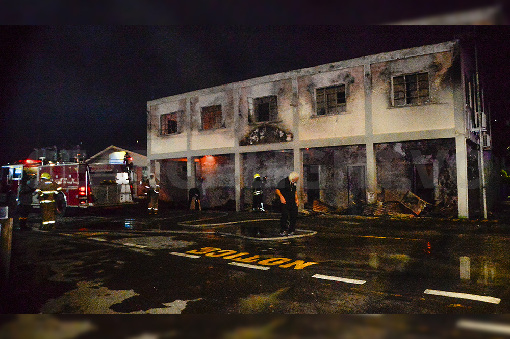 Fire at Calliaqua Police Station a tragedy - Minister of National ...
